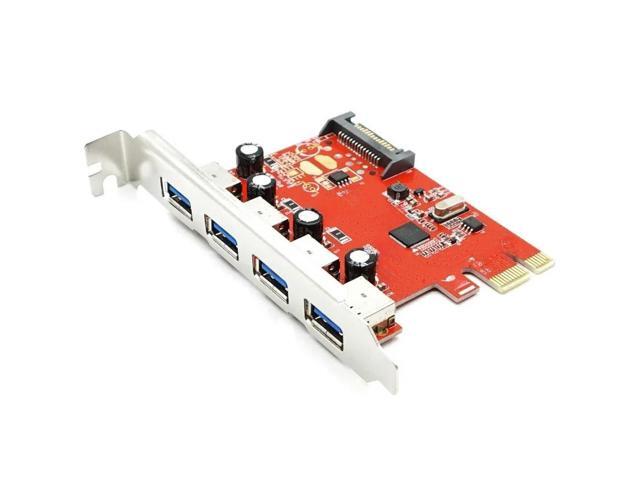 Click here for FOR PCI Express 4 USB 3.0 Card PCI-e to External 4... prices
