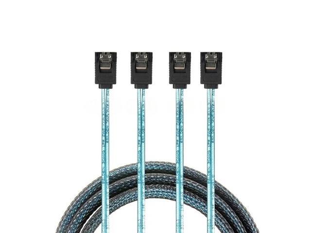 Click here for FOR Hard Drive Cable MINISAS 4-to-4 SATA 6G Data C... prices