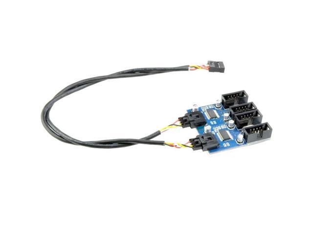 Click here for FOR 9pin USB header Male 1 to 2 / 4 Female Extensi... prices