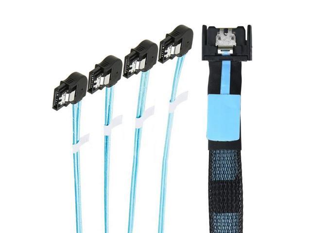 Click here for FOR Internal PCIE Mini SAS SFF-8654 4I 38P to 4X S... prices