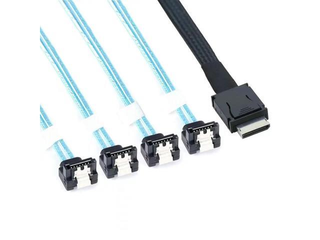 Click here for FOR PCI-Express SAS SFF-8611 4i to SATA 7P 90 Degr... prices