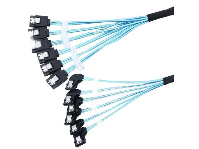 Click here for FOR SAS 4.0 6SATA to 6SATA 7PIN Female Left Angle... prices