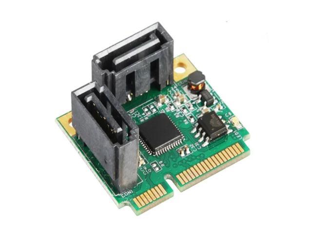 Click here for FOR 2 Ports SATA 6G mini PCI Express Controller Ca... prices