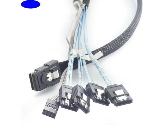 Click here for FOR MINI SAS SFF- 8087 To 4 Ports SATA Server High... prices