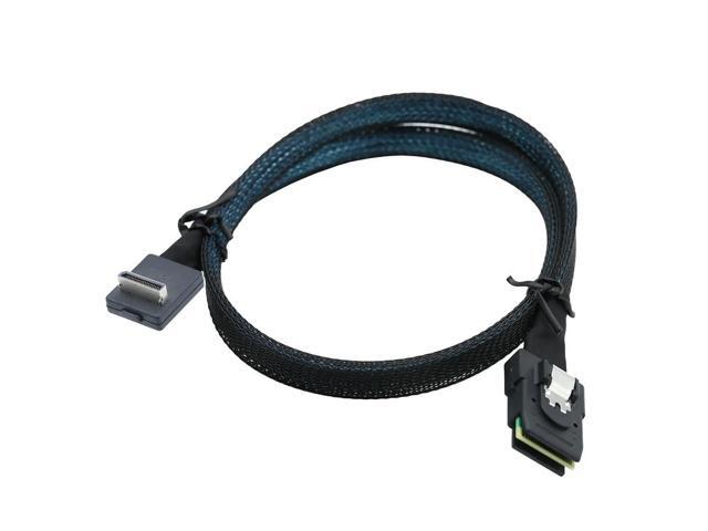 Click here for FOR PCIE SFF-8611 4i 42Pin 90 degree to MINI SAS S... prices