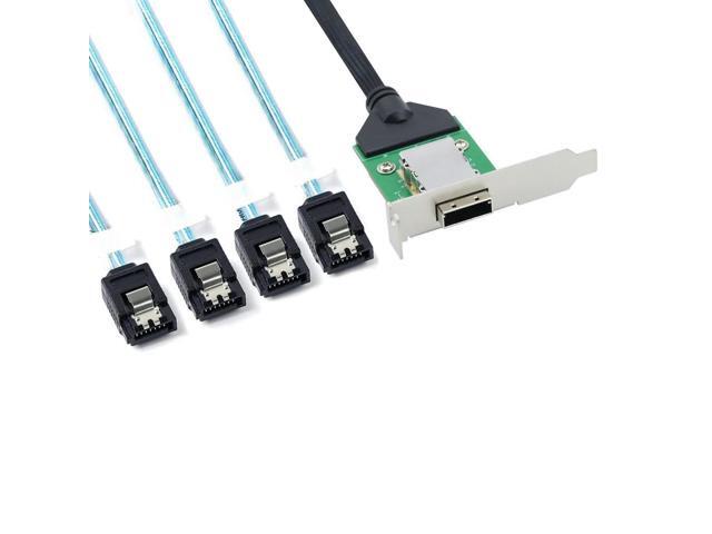 Click here for FOR Mini SAS SFF-8088 HD 26Pin Female to 180 Degre... prices