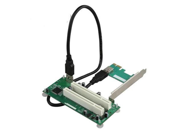 Click here for FOR PCI-Express to PCI Adapter Card PCIe to Dual P... prices