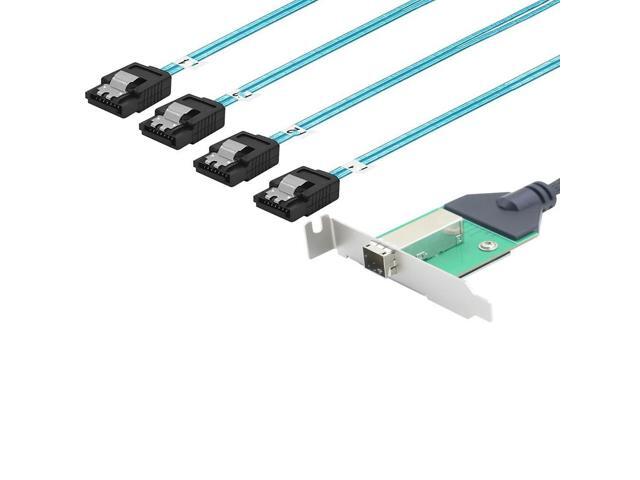 Click here for FOR 12G 30AWG External Mini SAS HD SFF-8644 female... prices