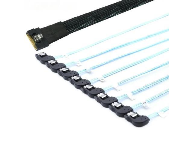 Click here for FOR 4.0 SFF-8654 8i to 8 SATA Adapter Cable Full E... prices