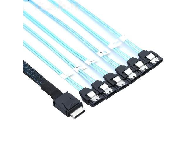 Click here for FOR PCIE SFF 8611 4I to 6 SATA 7p Adapter for Effi... prices