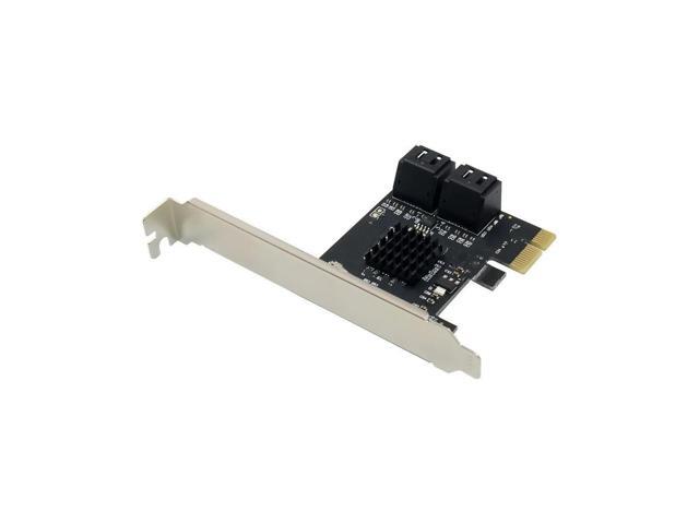 Click here for FOR PCIe to 4 Ports SATA 3 III 3.0 6 Gbps SSD Adap... prices