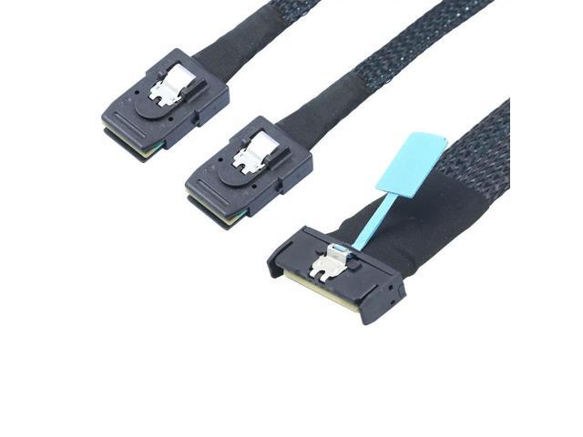 Click here for FOR PCI-E 5.0 8X 74P TO 2X 36P Mini SAS SFF-8087 E... prices