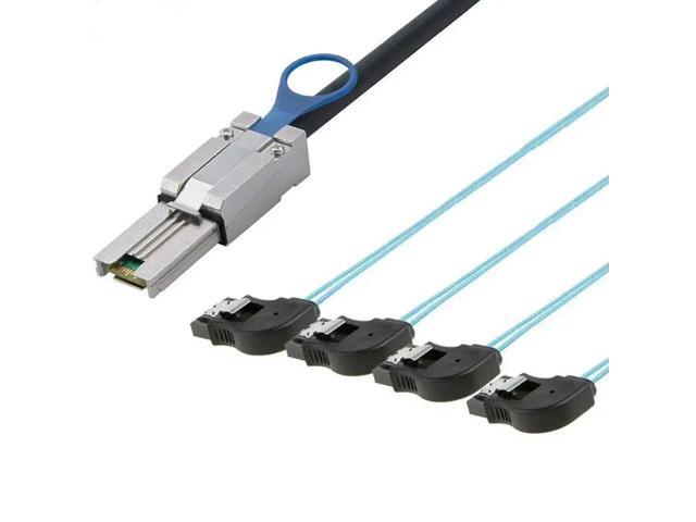 Click here for FOR MINI SAS SFF-8088 to 4 Ports SATA 7P female se... prices