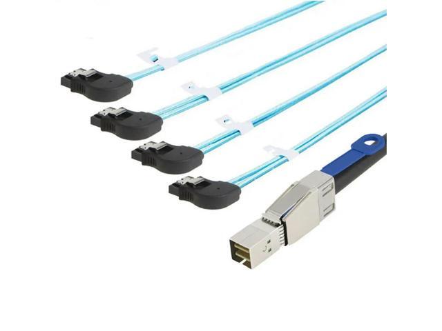 Click here for FOR MINI SAS SFF-8644 with IC to 4 Ports SATA 7P f... prices