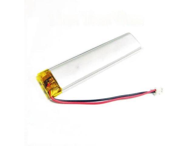 Click here for FOR 2 Pcs 3.7V 750mAh 651665 Polymer Ion 2.0mm Con... prices