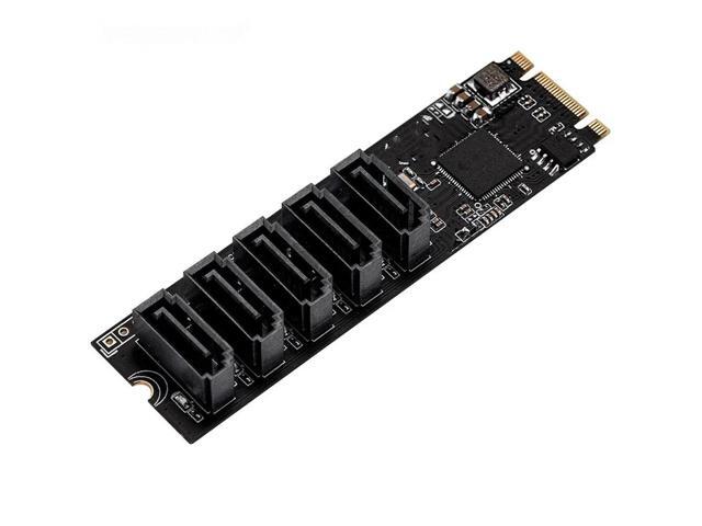 Click here for FOR M.2 (PCIe 3.0) to 5 Ports SATA III 6G ssd Adap... prices