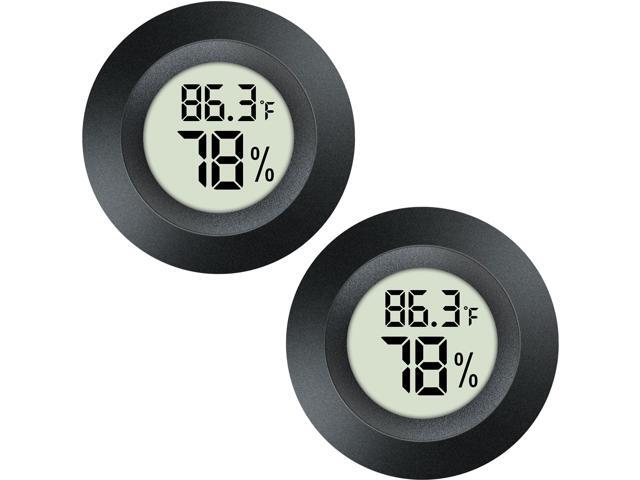 Click here for DIXSG 2 Pack Hygrometer Thermometer Mini Digital L... prices