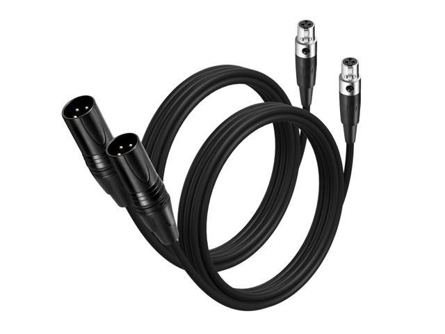 Click here for EBXYA Mini XLR Female to XLR Male Cable 2 Pack  3... prices