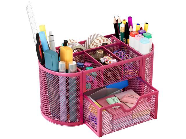 Click here for EasyPAG Mesh Desk Organizer with 8 Compartments &... prices