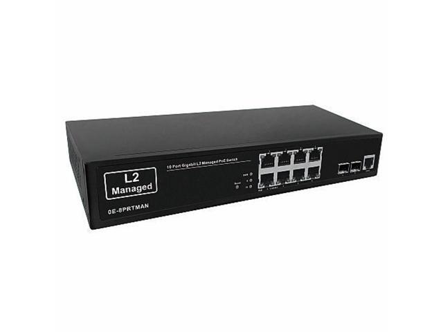 Click here for UltraTech 0E-8PRTMAN 10 Port Gigabit L2 Managed Po... prices