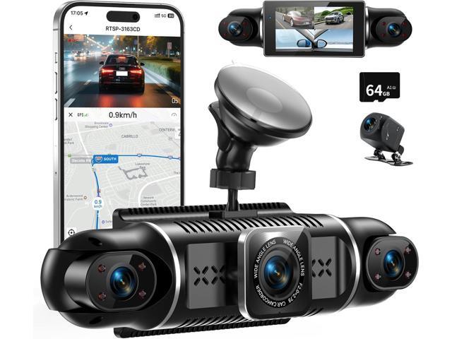 Click here for 4 Channel Car Dash Cam 360° Coverage - Front 2K +... prices