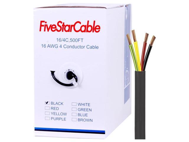 Click here for FiveStarCable 16/4 500 Ft. 4 Conductors Audio Spea... prices