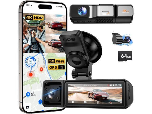 Click here for K800 4K+1080P+1080P 3 Channel Dash Cam  Dash Cam F... prices