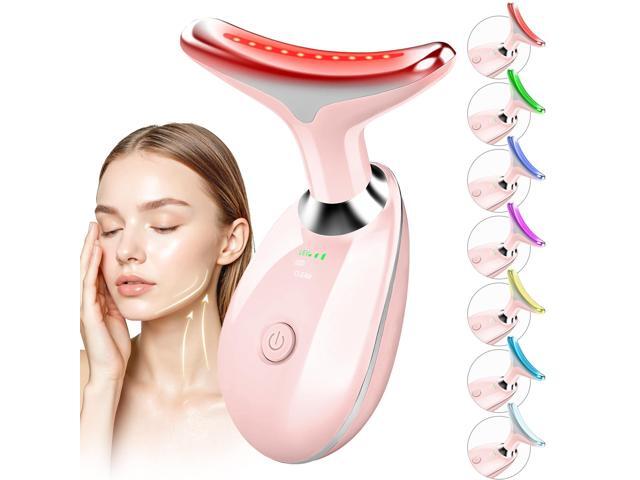 Click here for YEVYO Face Massager Red Light Therapy for Face - 7... prices