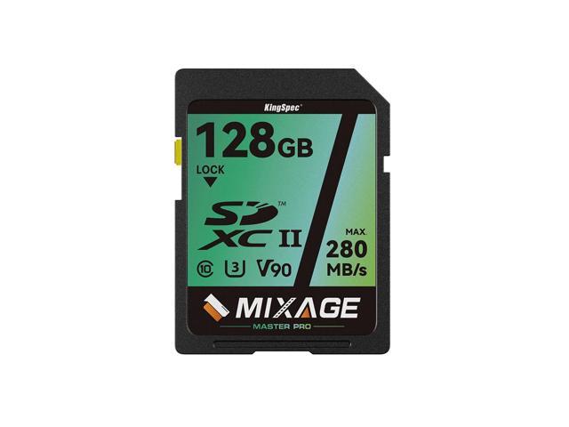 Click here for MIXAGE High Speed 64GB C10 UHS-II U3 V90 A1 SD Mem... prices