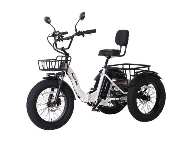 Click here for Narrak Folding Electric Tricycle (Color: White) prices