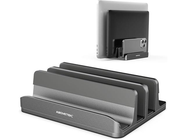 Click here for AboveTEK Vertical Laptop Stand  3 Slots Aluminum D... prices