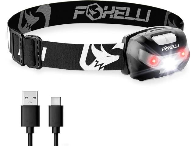 Click here for Foxelli USB-C Rechargeable LED Headlamp Super Brig... prices