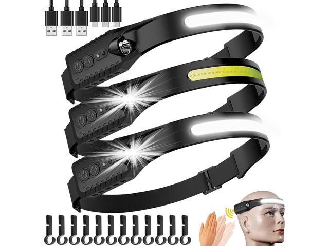 Click here for najiaxiaowu Rechargeable LED Headlamp 3 Packs COB2... prices