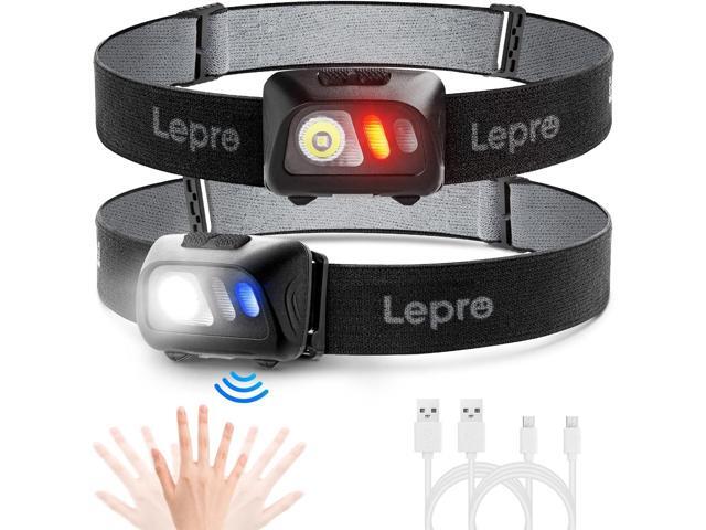 Click here for Lepro PR320017-a-2 Rechargeable Headlamp with Moti... prices