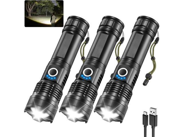 Click here for 3Pack Rechargeable Flashlights High Lumens  5Modes... prices