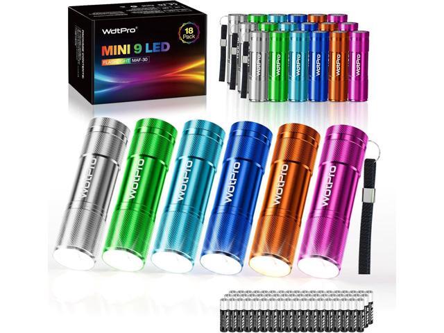 Click here for WdtPro LED Mini Flashlights 18 Pack  Aluminum Brig... prices