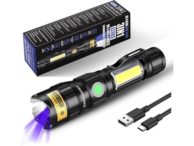 Click here for DARKBEAM UV 365nm Flashlights USB Rechargeable LED... prices