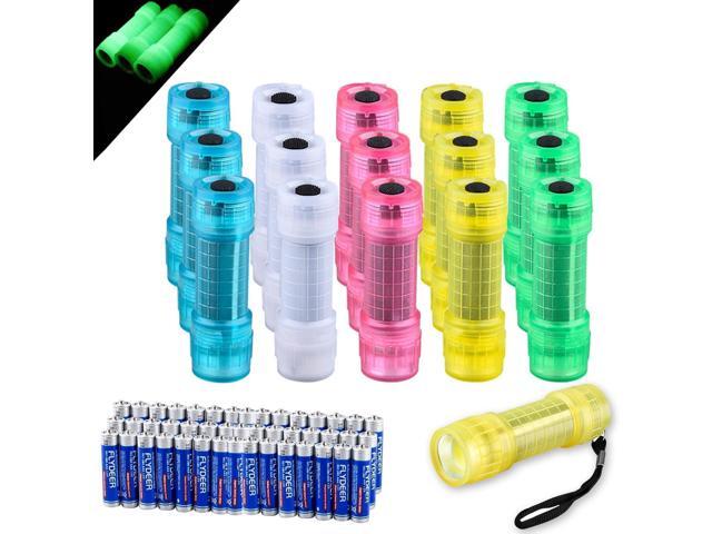 Click here for KunHe 15 Pack Glow in Dark Flashlights Mini Flashl... prices