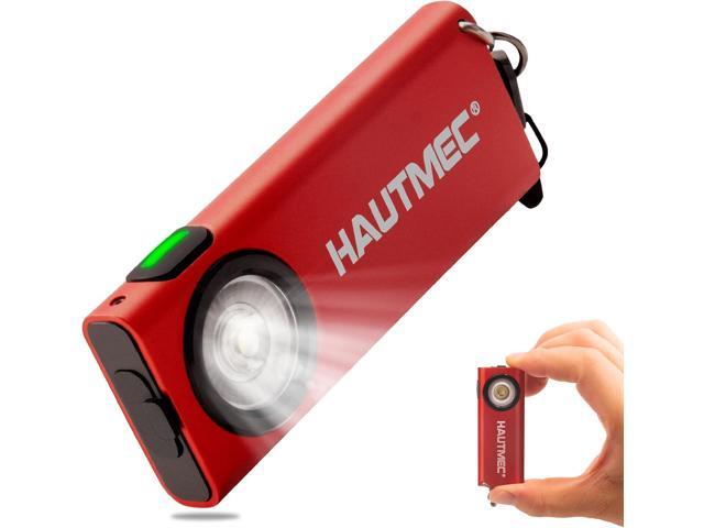 Click here for HAUTMEC Mini Flat Flashlight Rechargeable EDC 400L... prices