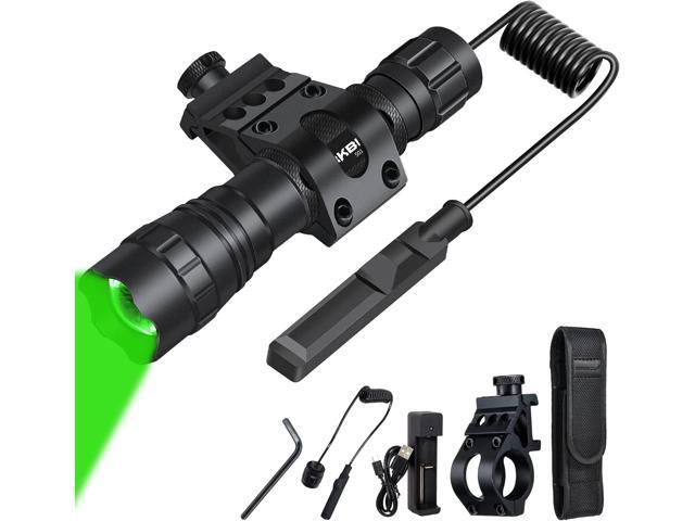 Click here for DARKBEAM Green Light Flashlight Tactical LED USB R... prices