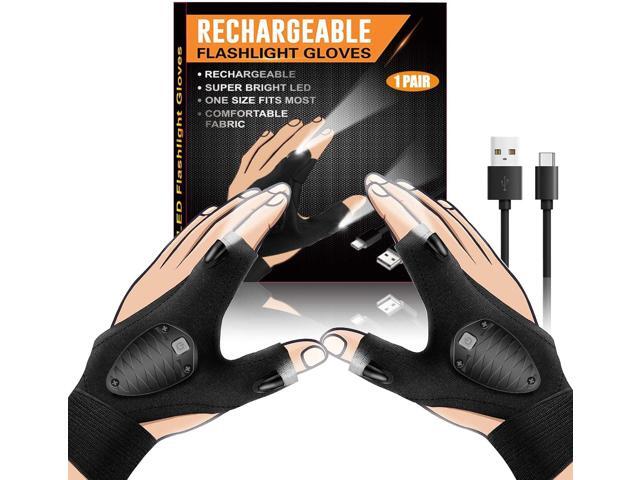 Click here for Rechargeable LED Flashlight Gloves Waterproof  Bir... prices