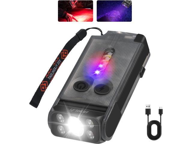 Click here for BORUIT V30 Rechargeable EDC Flashlight with 365nm... prices