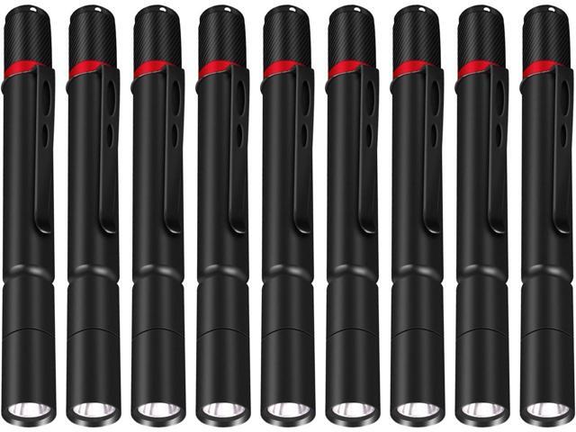Click here for 9 Pack LED Pen Light Flashlight Single Mode Alumin... prices