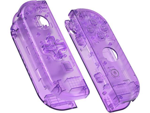 Click here for eXtremeRate Clear Atomic Purple Joycon Handheld Co... prices