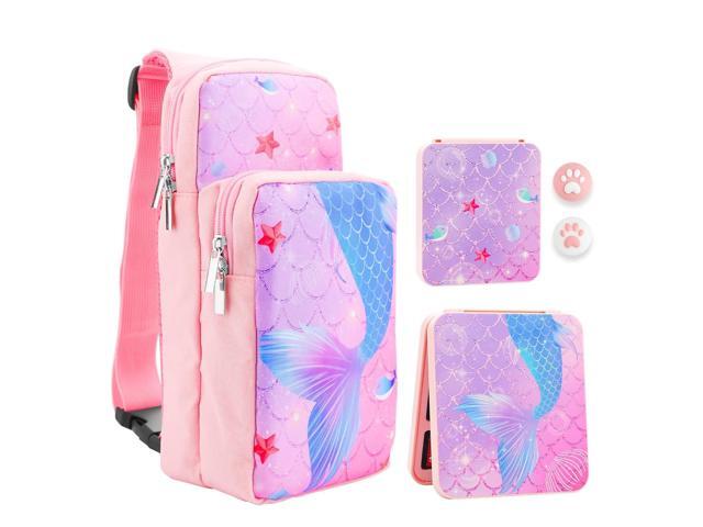Click here for RHOTALL Pink Travel Bag for Nintendo Switch/Lite/O... prices