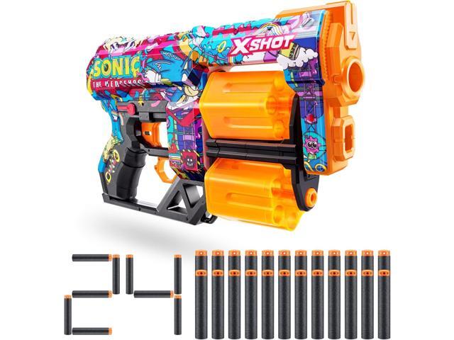 Click here for XSHOT Skins Dread Sonic Robotnik Blaster with 24 D... prices