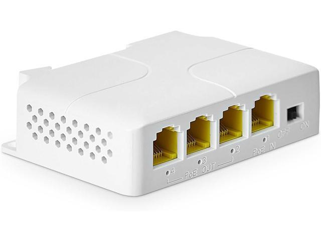 Click here for YuLinca 4 Port Gigabit PoE Extender with 1 in 3 Ou... prices
