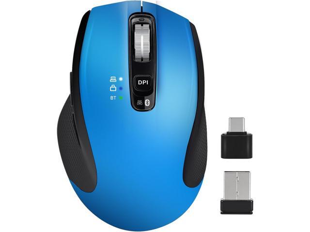 Click here for Wireless Mouse with Bluetooth  USB A  USB C Receiv... prices