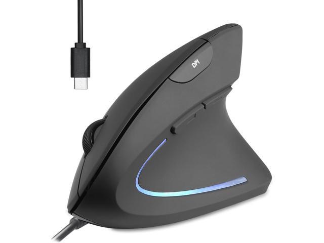 Click here for Perixx PERIMICE-513C Wired Vertical USB-C Mouse  6... prices