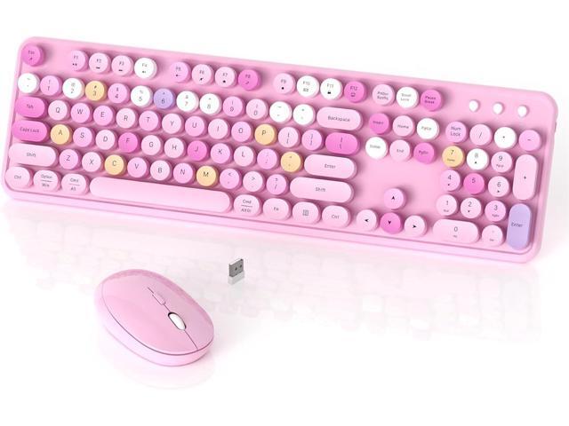 Click here for Colorful Wireless Keyboard and Mouse Combo  COVEVA... prices